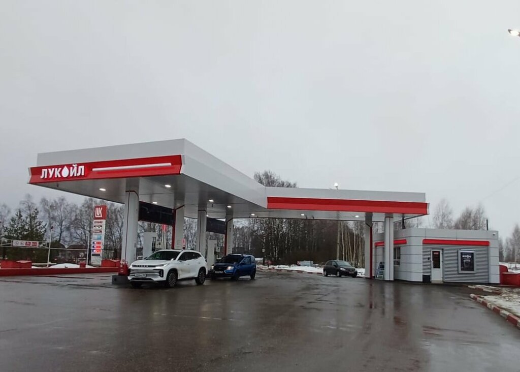 Benzin istasyonu Lukojl, Vorsma, foto