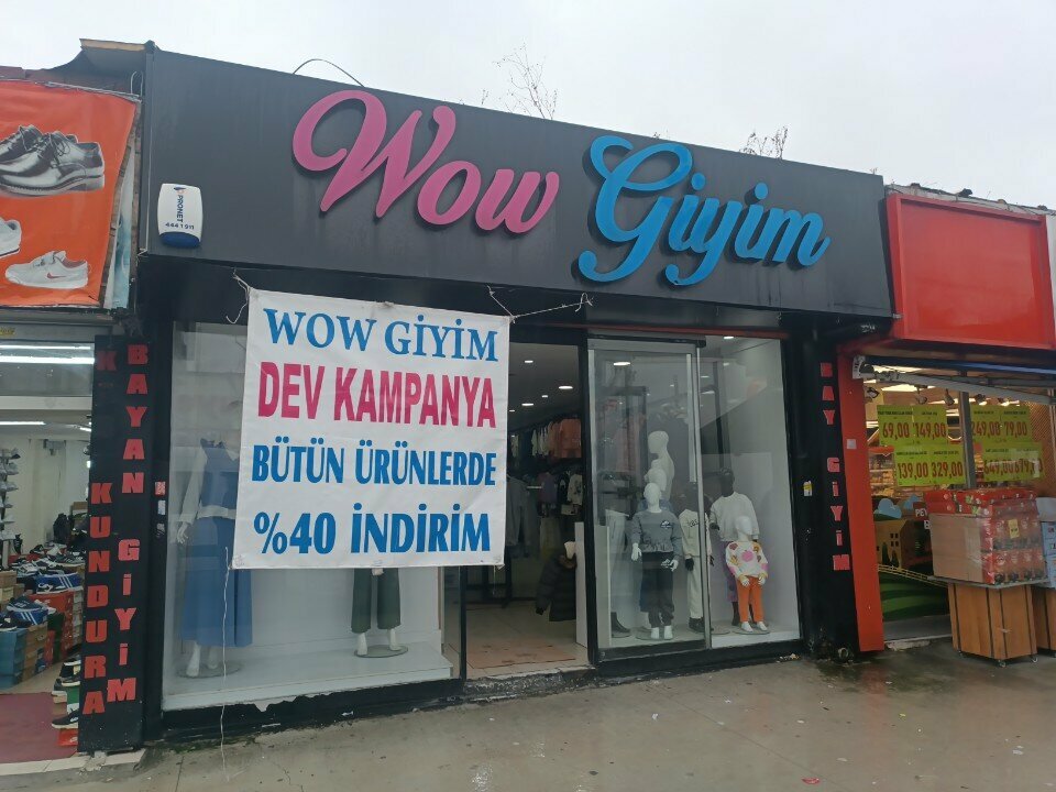 Giyim mağazası Wow Giyim, İstanbul, foto