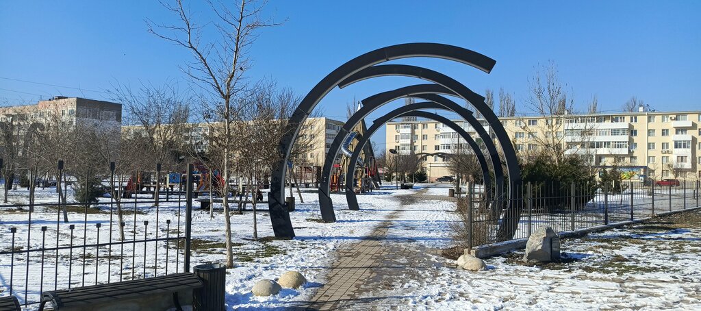 Kültür ve eğlence parkları сквер Химиков, Krasnoperekopsk, foto