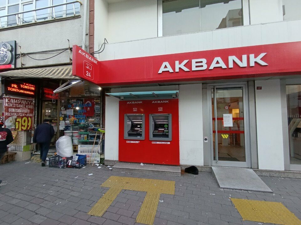 ATM'ler Akbank, İstanbul, foto