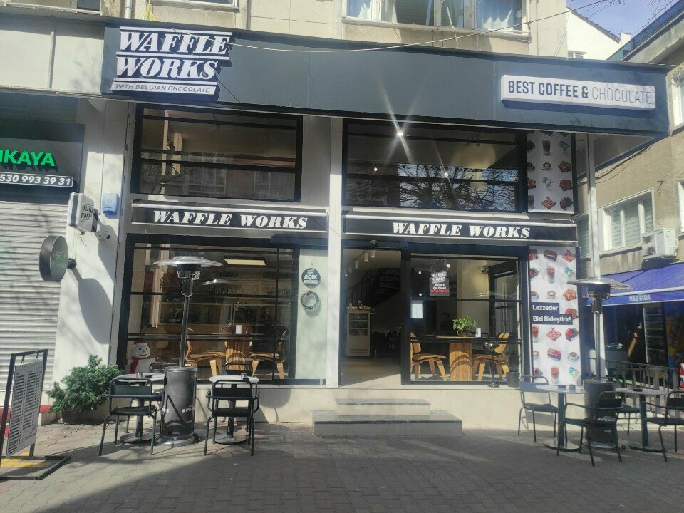 Kafe Waffle Works, İstanbul, foto