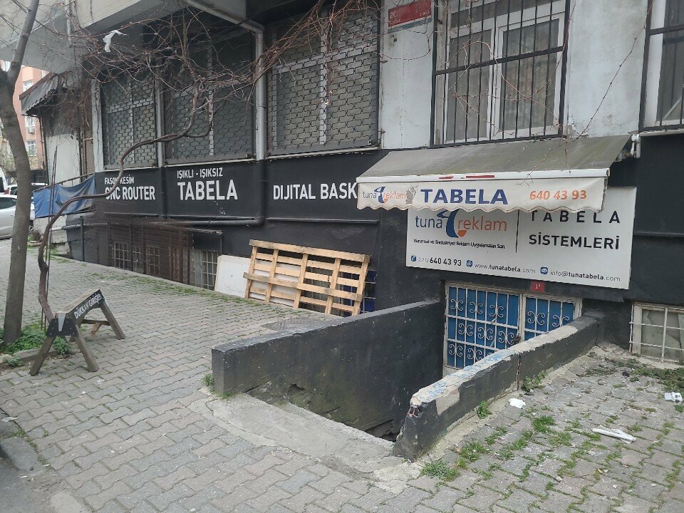 Tabela yapımı Tuna Tabela, İstanbul, foto