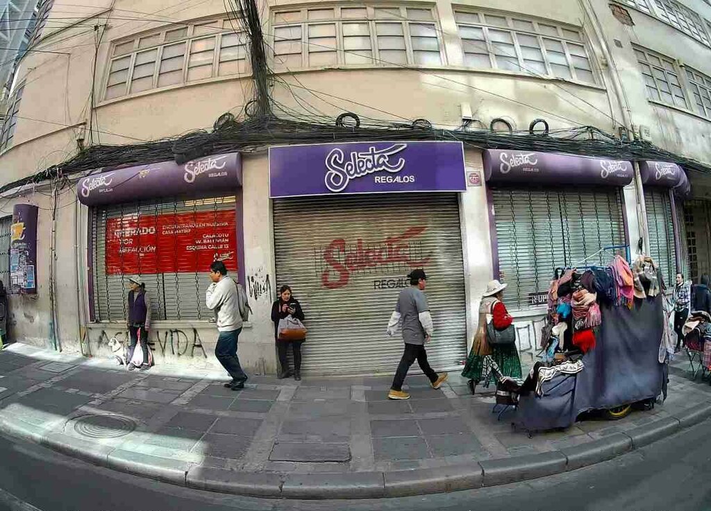 Mini-market Market Post, La Paz, foto