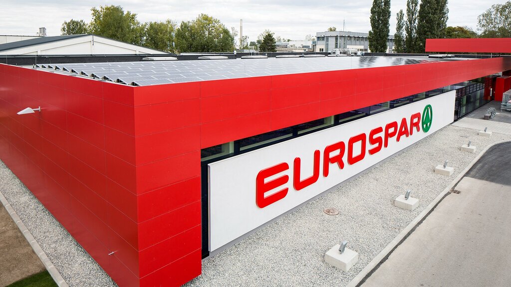 Süpermarket Eurospar, Viyana, foto