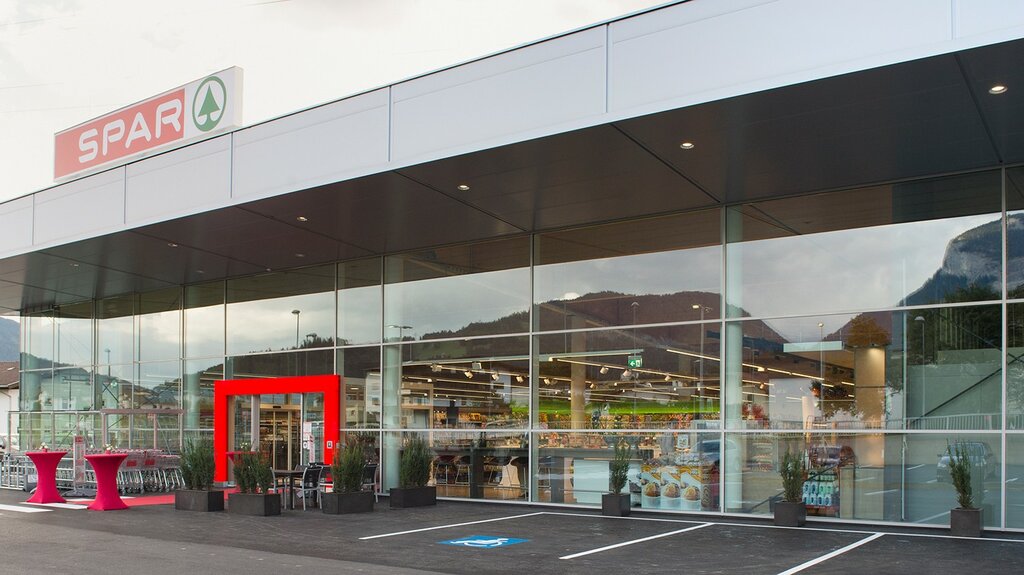 Süpermarket Spar, Tirol, foto