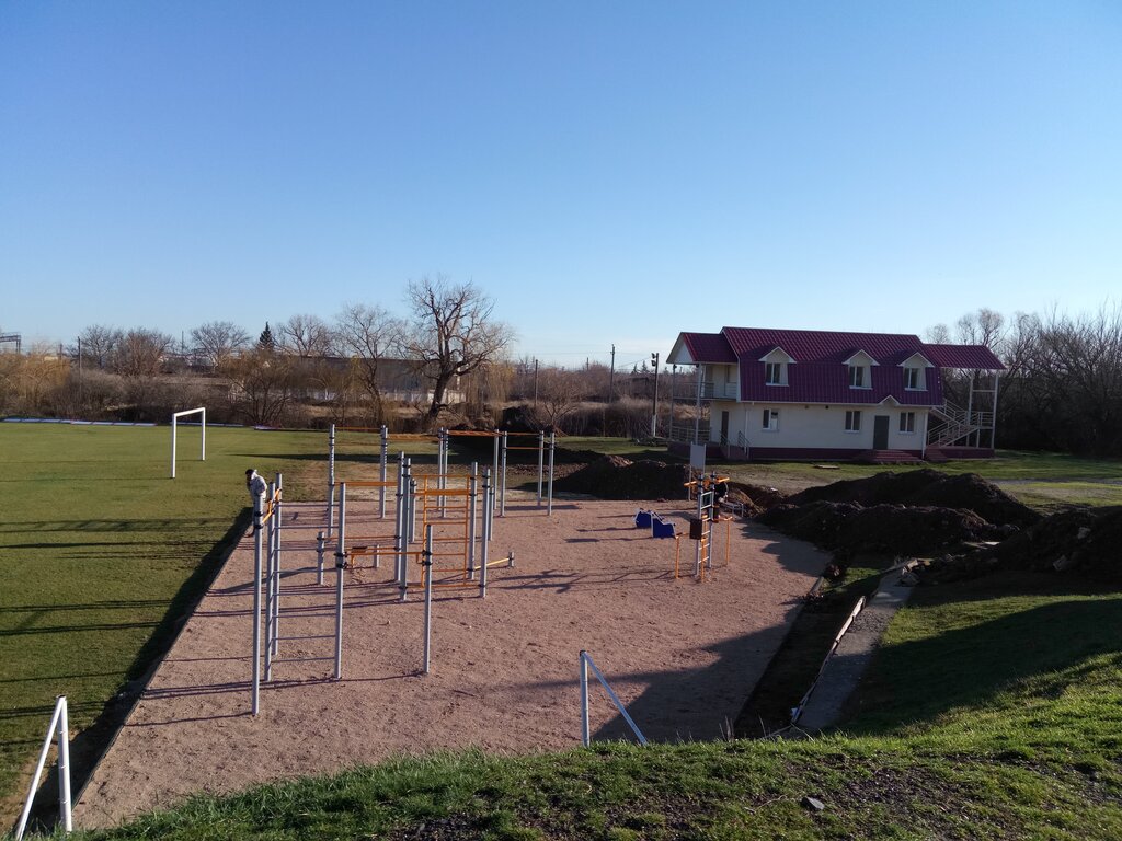Spor alanı Площадка ГТО, Kırım Cumhuriyeti, foto