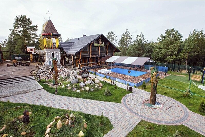Otel Usadba Medvezhya zavala, Brestskaya oblastı, foto