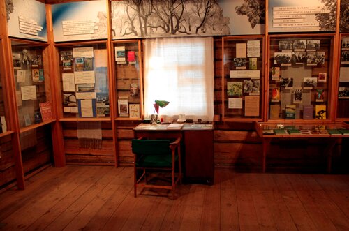 Müzeler ve sanat galerileri Dom-Muzey p. Brovki filial Uk Literaturny Muzey Petrusya Brovki, Vitebskaya oblastı, foto