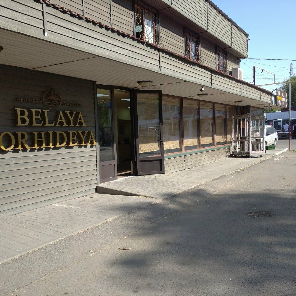 Çiçekçiler Belaya orhideya, Almatı, foto