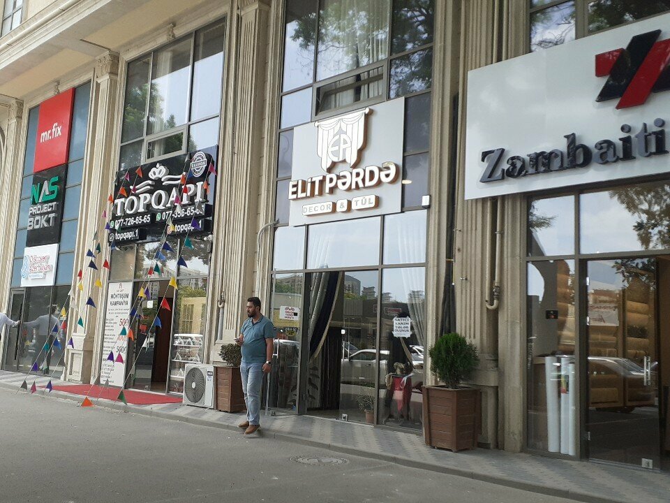 Jaluzi ve stor perde Elit, Bakü, foto