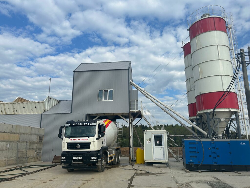 Beton ve beton ürünleri üreticileri Магистраль, Moskova ve Moskovskaya oblastı, foto