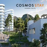 Cosmos Stay Hidden Yalta (Autonomous Republic of Crimea, Yaltinskiy gorodskoy sovet, posyolok gorodskogo tipa Vinogradnoye), apartman kompleksi  Kırım Cumhuriyeti'nden