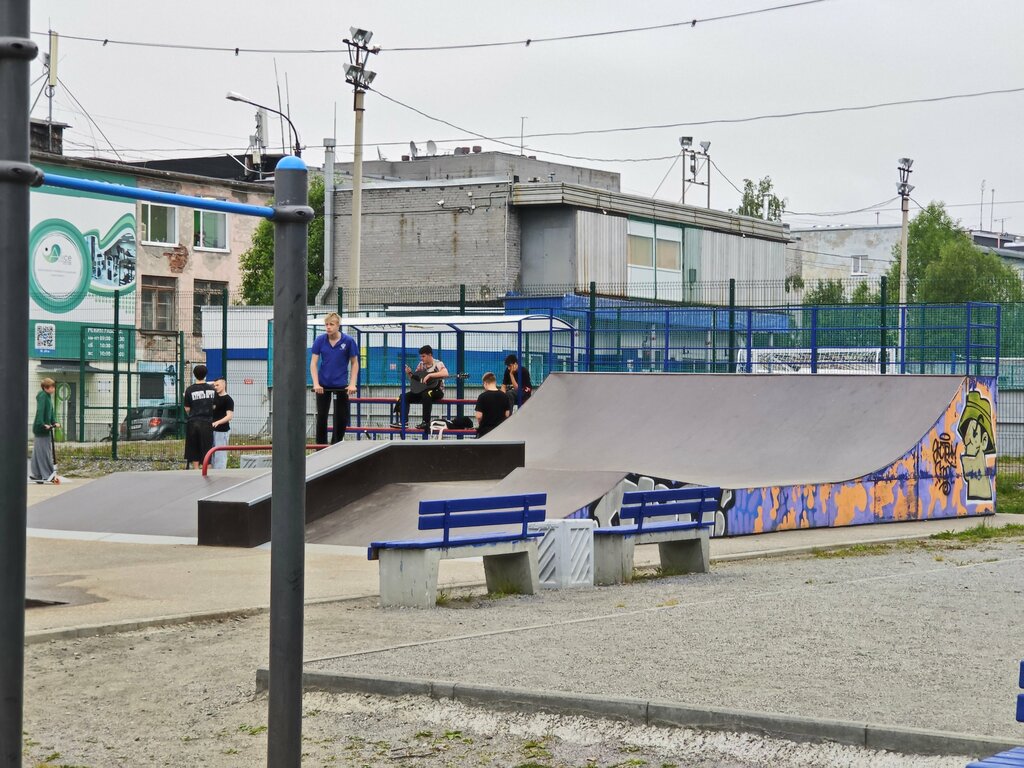 Kaykay parkı Скейт-парк, Apatity, foto