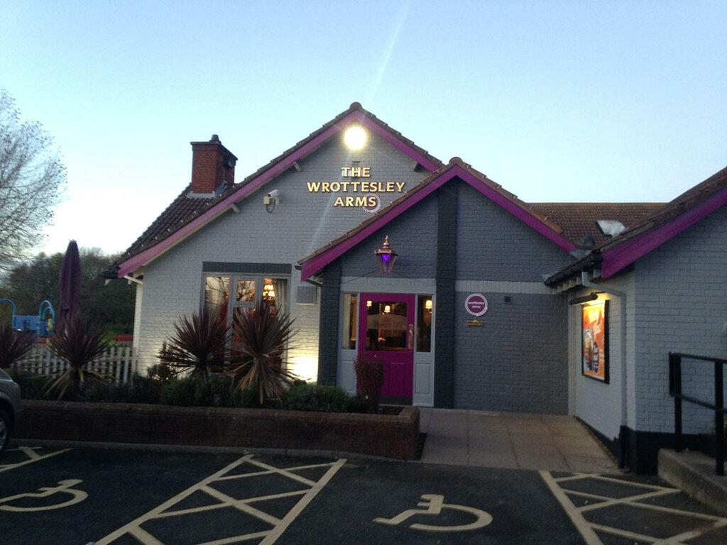 Bar Wrottesley Arms, İngiltere, foto