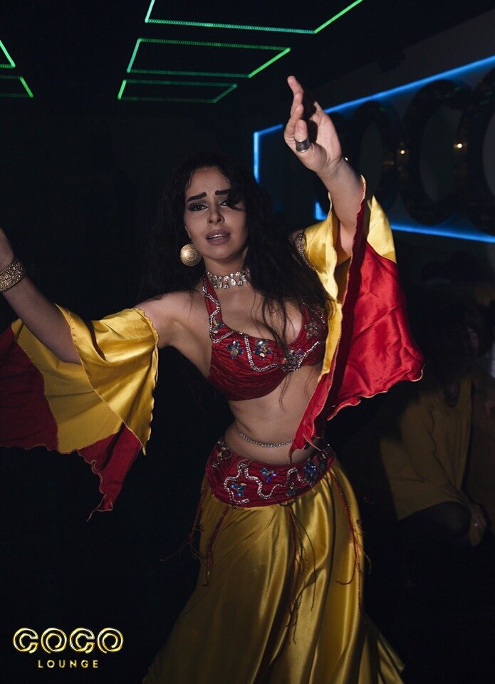 Nargile kafeler Coco lounge, Moskova, foto