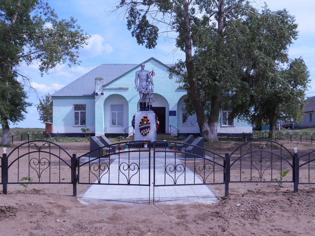 Kültür ocakları Бородинский сельский филиал, Orenburgskaya oblastı, foto