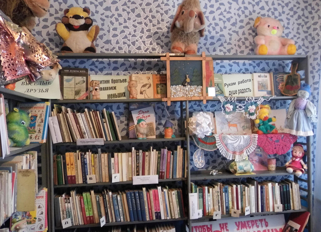 Kütüphaneler Нейковская сельская библиотека-филиал, Smolenskaya oblastı, foto