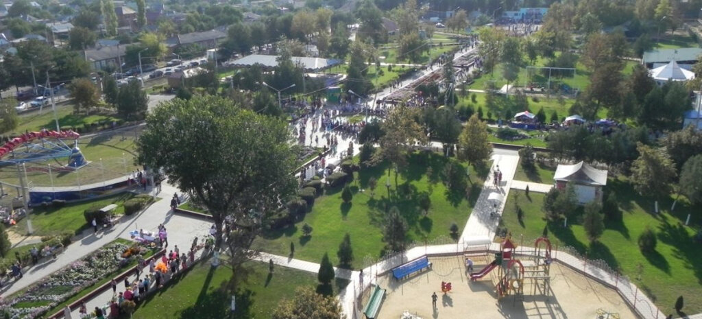 Kültür ve eğlence parkları Park Kultury Otdykha, Gorodskoy, Muk, Salsk, foto