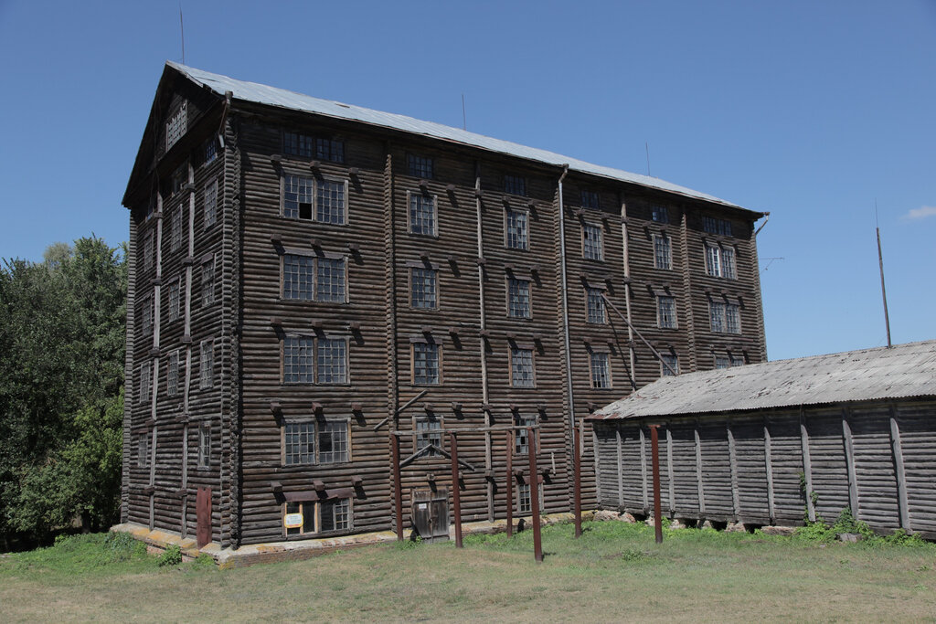 Un ve tahıllar Мельница Баркова, Belgorodskaya oblastı, foto