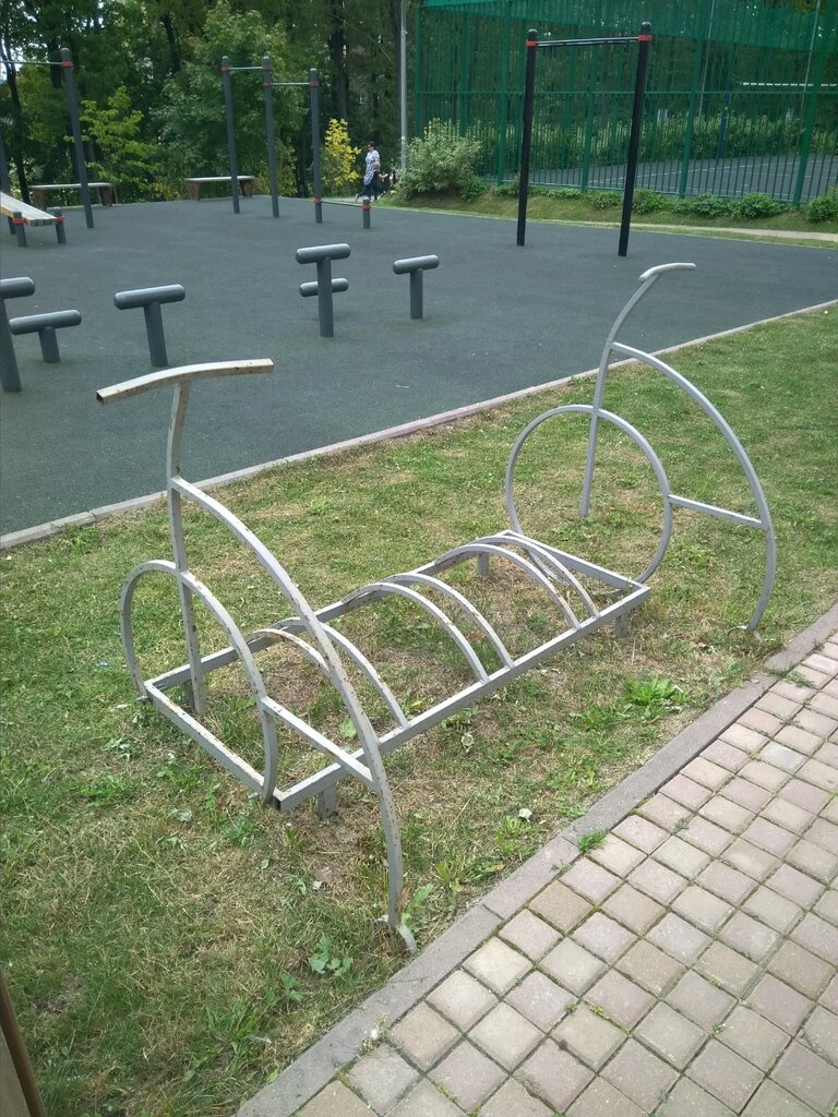 Bisiklet park yerleri Bicycle parking, Moskova, foto