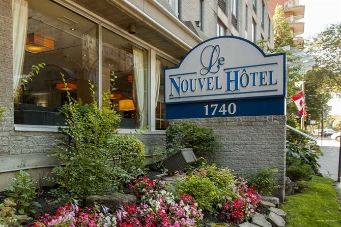 Otel Le Nouvel Hotel and SPA, Montreal, foto