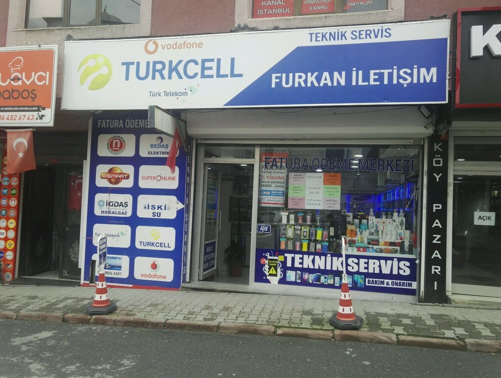 Cep telefonu ve aksesuarları satış mağazaları Furkan iletişim, Arnavutköy, foto