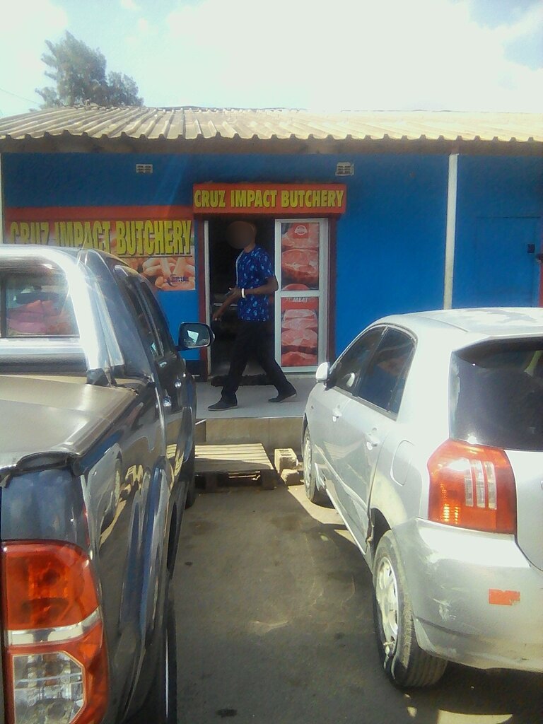 Kasap, şarküteri C-I Butchery, Lusaka, foto