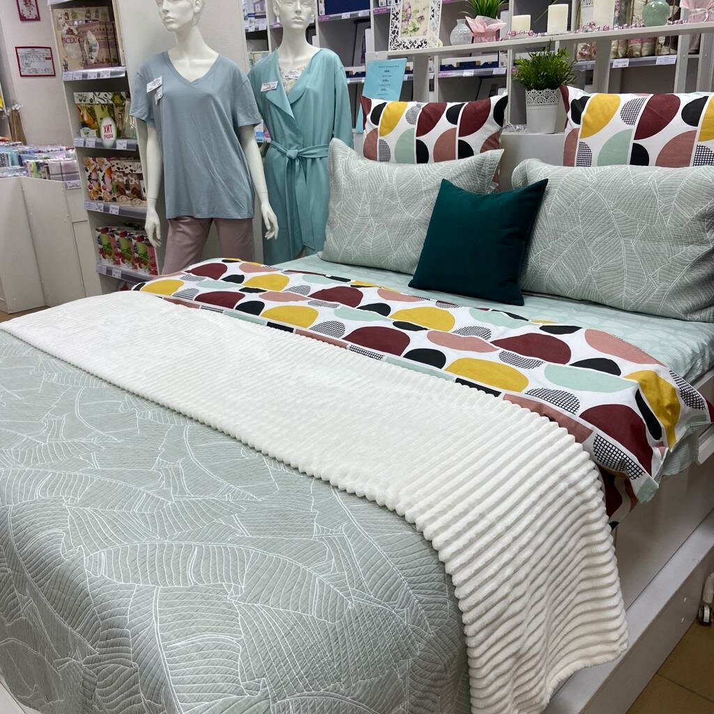 Ev tekstili mağazaları Snoff, Moskova, foto