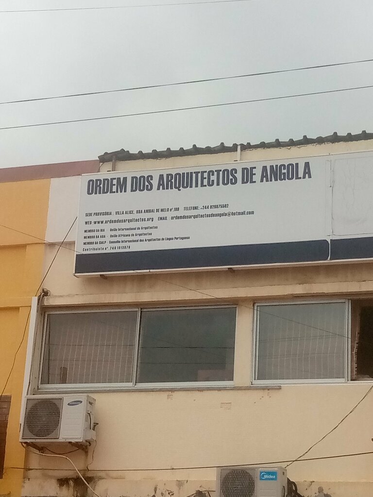 Sivil toplum kuruluşları ORDEM dos Arquitectos de Angola, Loanda, foto