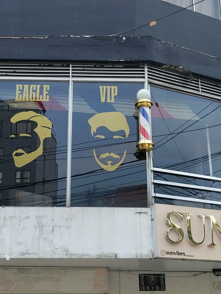 Berberler Barberia desert eagle, Medellin, foto