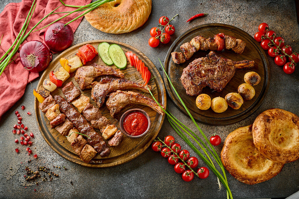 Hazır yemek teslim servisleri Tashkent Mangal, Moskova ve Moskovskaya oblastı, foto