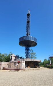 Gu Sky Tower (Perm Territory, Gubakha, gornolyzhny kompleks Gubakha), atraksiyon  Gubaha'dan