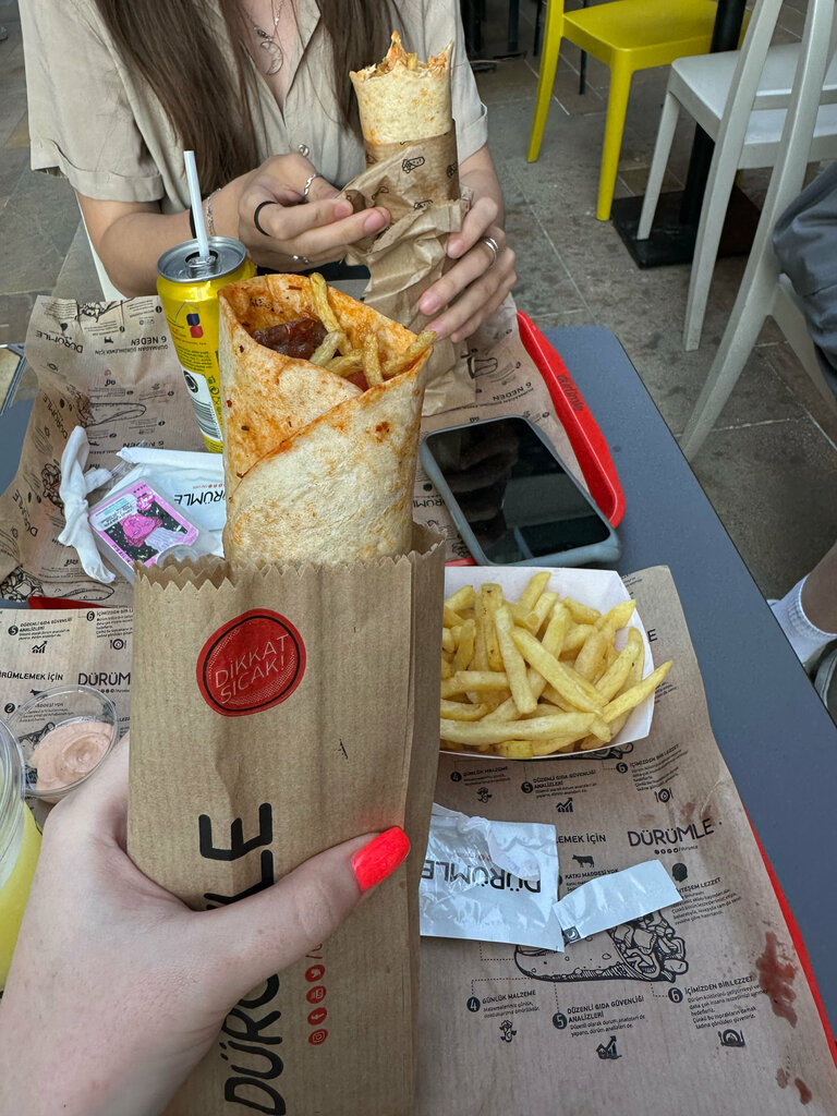 Fast food Dürümle, İstanbul, foto