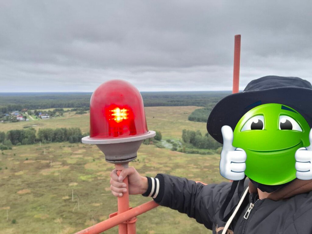 Mühendislik altyapısı Вышка сотовой связи, İvanovskaya oblastı, foto