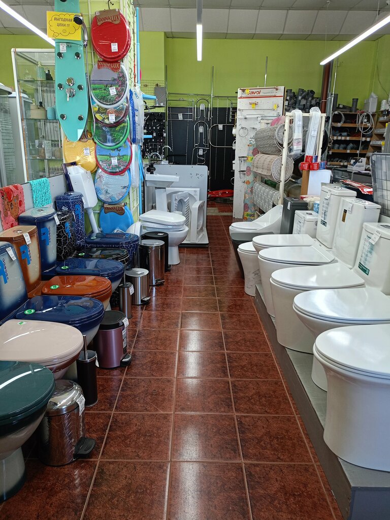 Banyo ve klozet mağazaları Santekhnika, Soroçinsk, foto