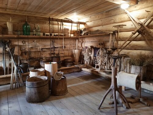 Müzeler ve sanat galerileri Krestyanskaya Usadba Museum, Çaykovski, foto