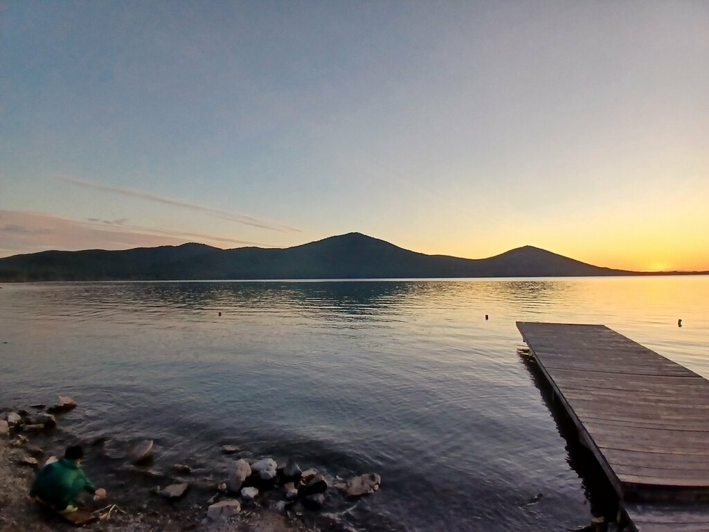 Resort oteller, tesisler Tikhaya Zavod, Kuzey Kazakistan eyaleti, foto