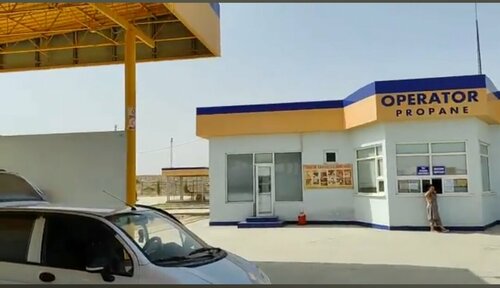 Benzin istasyonu Gas station, Surhanderya eyaleti, foto