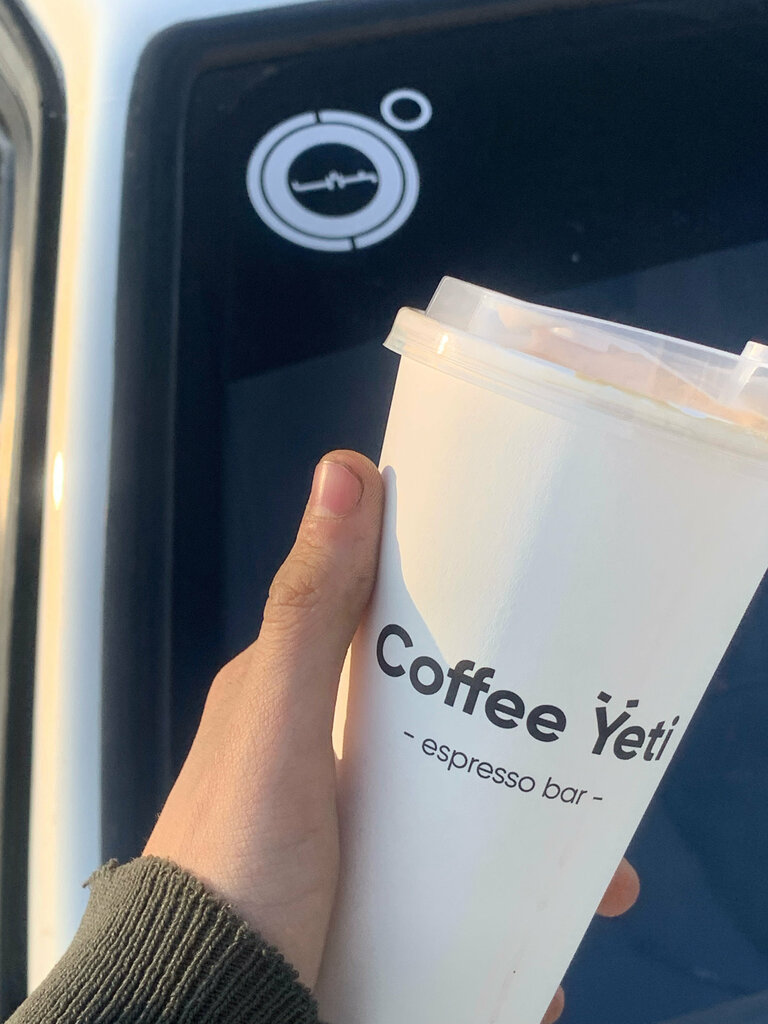Kahve dükkanları Coffee Yeti, Novokuznetsk, foto