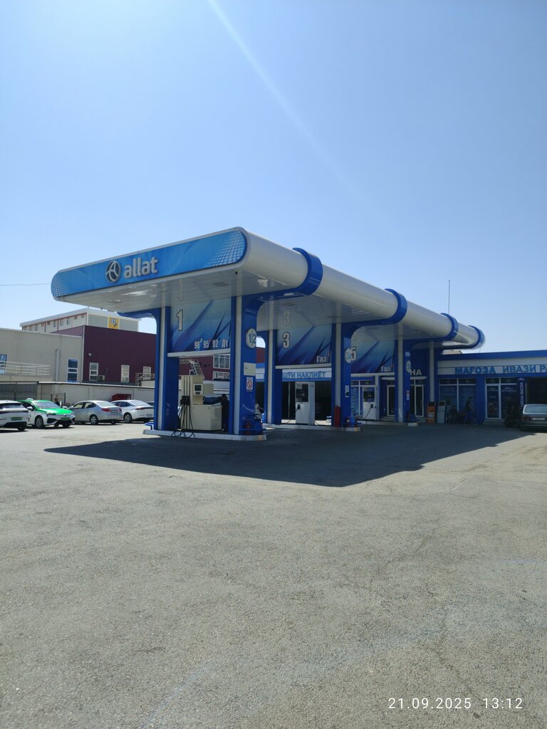 Benzin istasyonu Allat, Duşanbe, foto