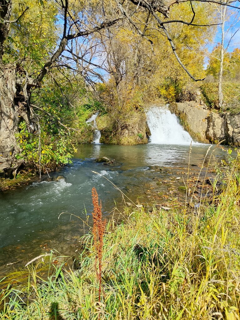 Şelale Waterfall, Altayski krayı, foto