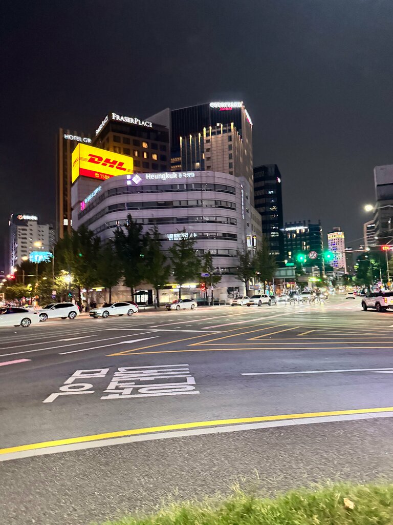 Benzin istasyonu GS Caltex, Seul, foto