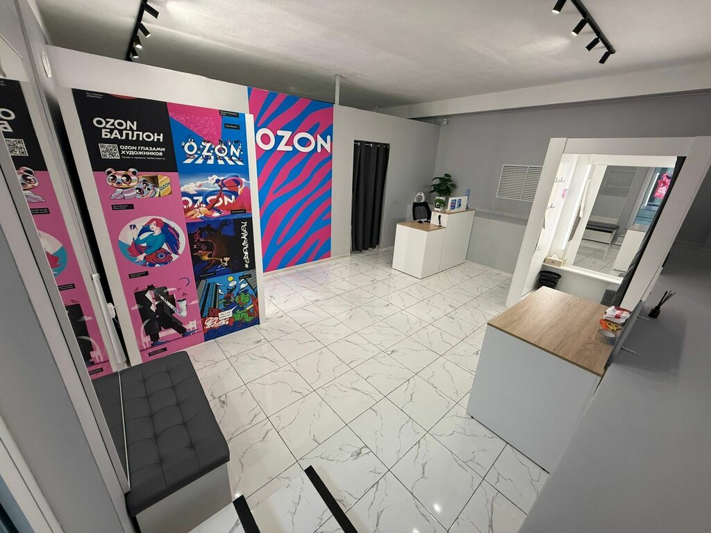 Teslimat noktası Ozon, Moskova, foto