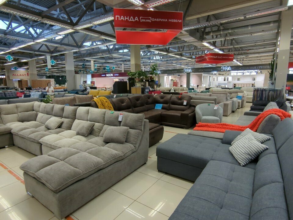 Koltuk takımı mağazaları Panda, Yekaterinburg, foto
