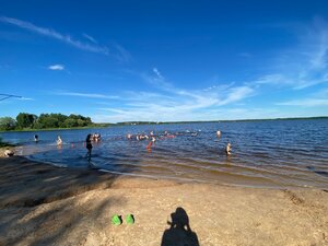 Пляж (Tver Region, Toropets, ulitsa Krasny val), plaj  Toropets'ten