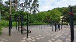 Sports ground (Stavropol Territory, Kislovodsk, Kislovodskiy natsionalny park, terrenkur № 3), spor alanı  Kislovodsk'tan