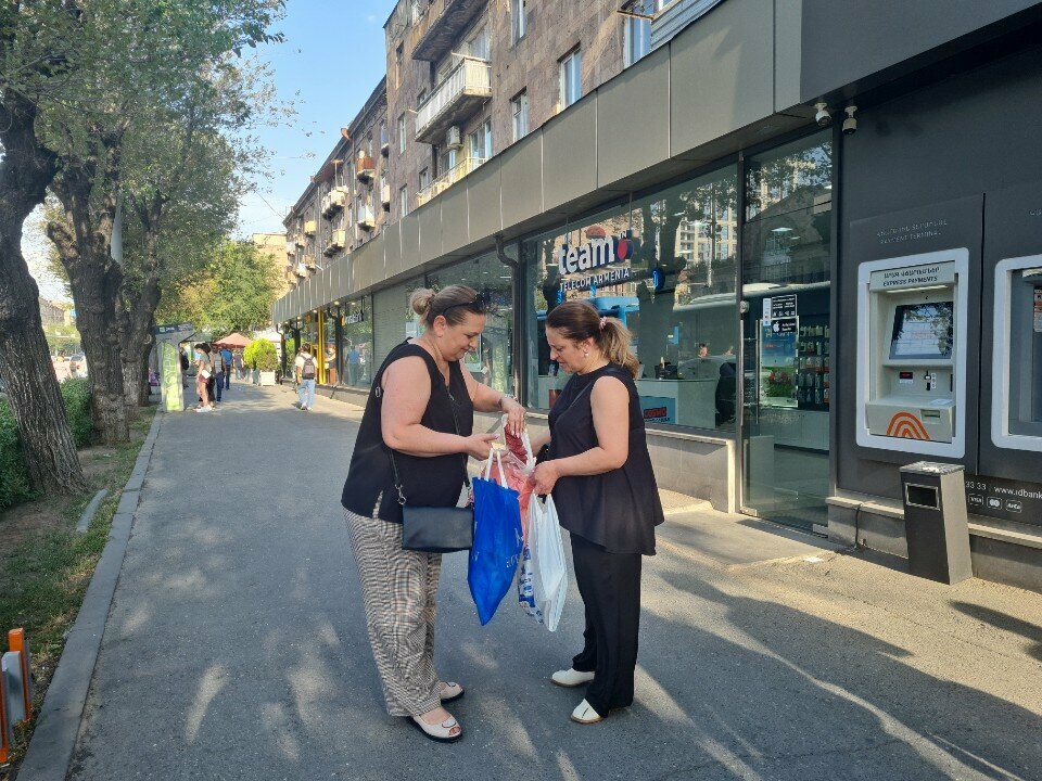 Ödeme terminali Idram, Erivan, foto