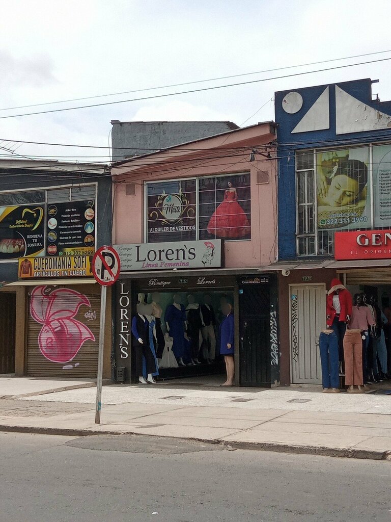 Giyim mağazası Loren's, Bogota, foto