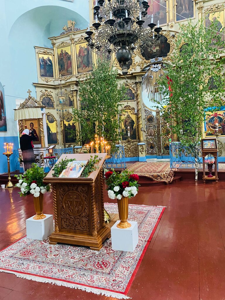 Ortodoks kiliseleri Tserkov Uspeniya Presvyatoy Bogoroditsy V Sablyo, Novgorodskaya oblastı, foto