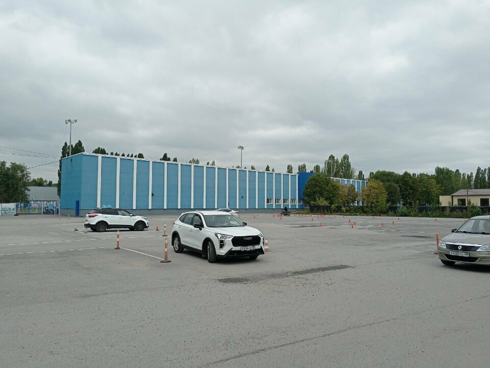 Ehliyet sınav alanı Площадка для вождения, Lipetsk, foto